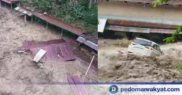 Kawasan Wisata Sembahe Sumut Disapu Banjir Bandang, 1 Mobil Hanyut!