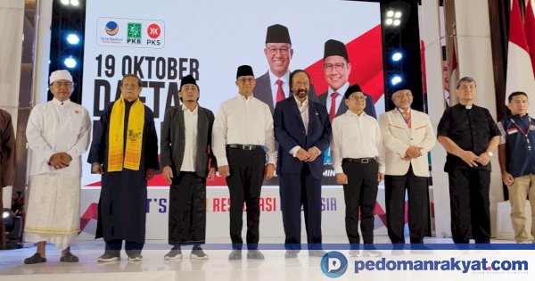 Pasangan Amin Daftar Pemilu 2024 ke KPU